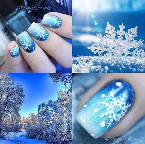 Manicure for winter: 20 ideas that you will easily realize 45157_14