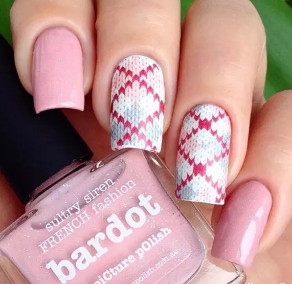 Manicure for winter: 20 ideas that you will easily realize 45157_16