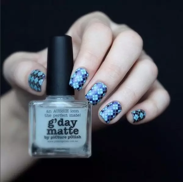Manicure for winter: 20 ideas that you will easily realize 45157_17
