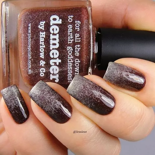 Manicure for winter: 20 ideas that you will easily realize 45157_19