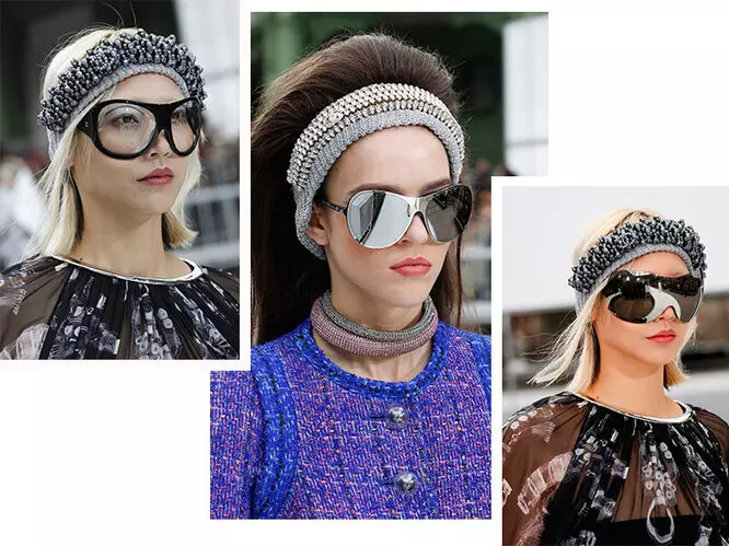 Ride your head: bandages - the most fashionable hair accessories 2018 45697_2