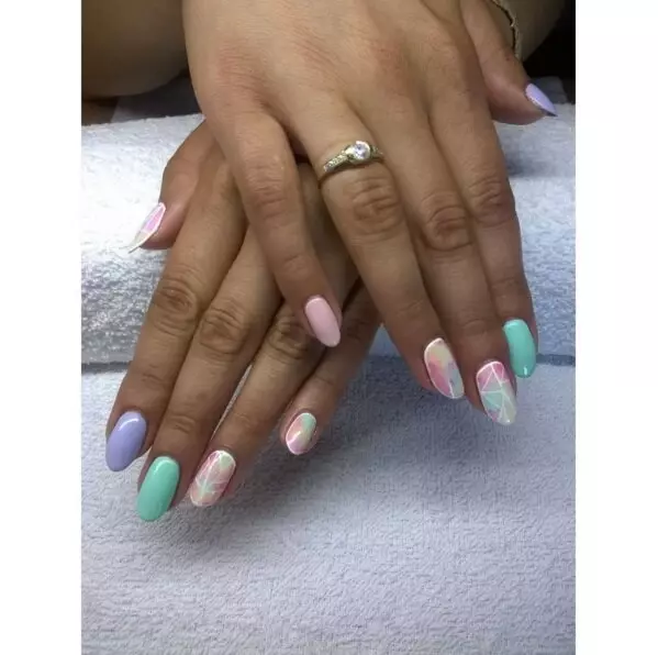 Idea terbaik untuk manicure pastel: cuba mereka semua musim bunga ini 4574_3