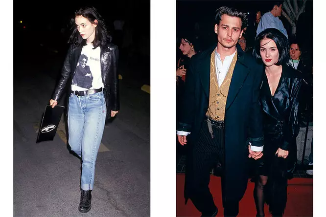 Kate Moss, Winon Rider, Natalie Portman and other style icons of the 90s