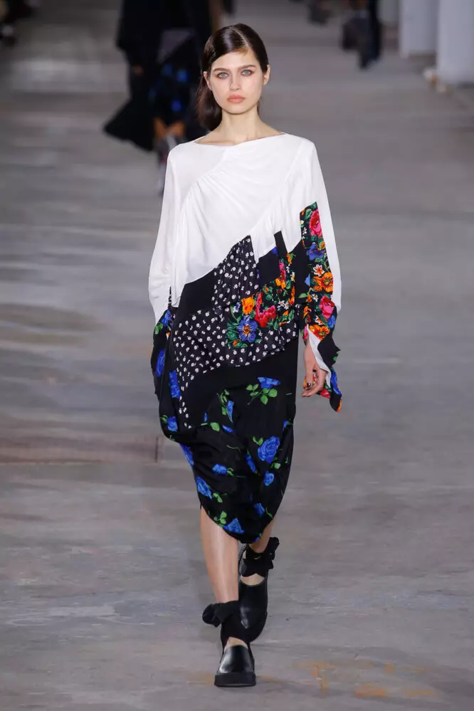 Cutting dresses and crumpled costumes: 16 trend images 3.1 Phillip Lim 46087_1