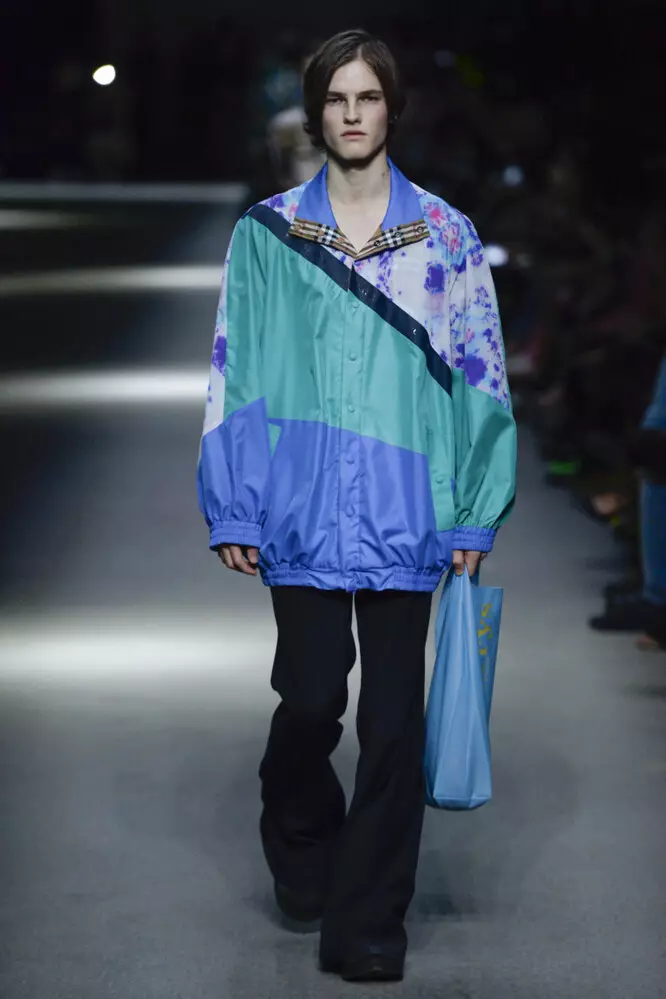 The last collection of Christopher Bailey for Burberry: 18 onions in DIY-style 80s 46185_4