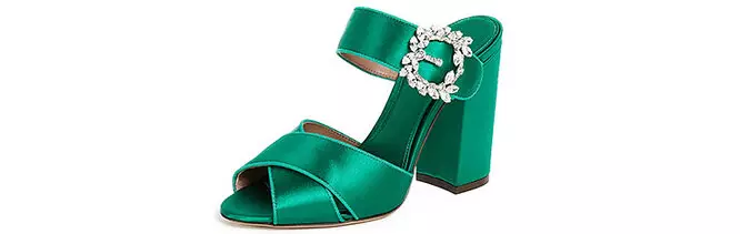 Young-green: 10 trendy green dresses and shine shoe 46424_12
