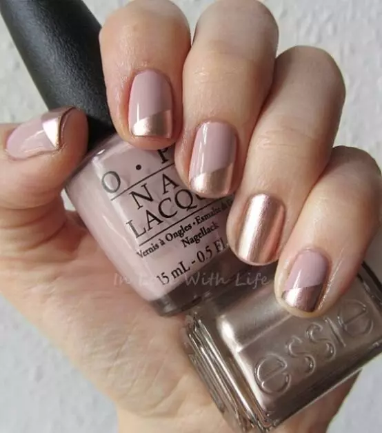 PINK: 30 hevitra malefaka ho an'ny manicure 4648_19