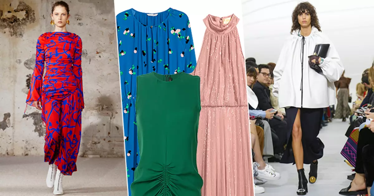 Spring fees: 10 dresses with assemblies for every taste and type of shape