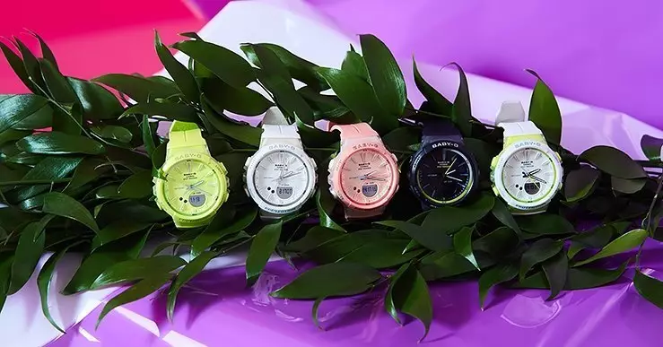 Asiki TICA: 5 montres tendances Casio Baby-G, qui sont tous des blogueurs de mode