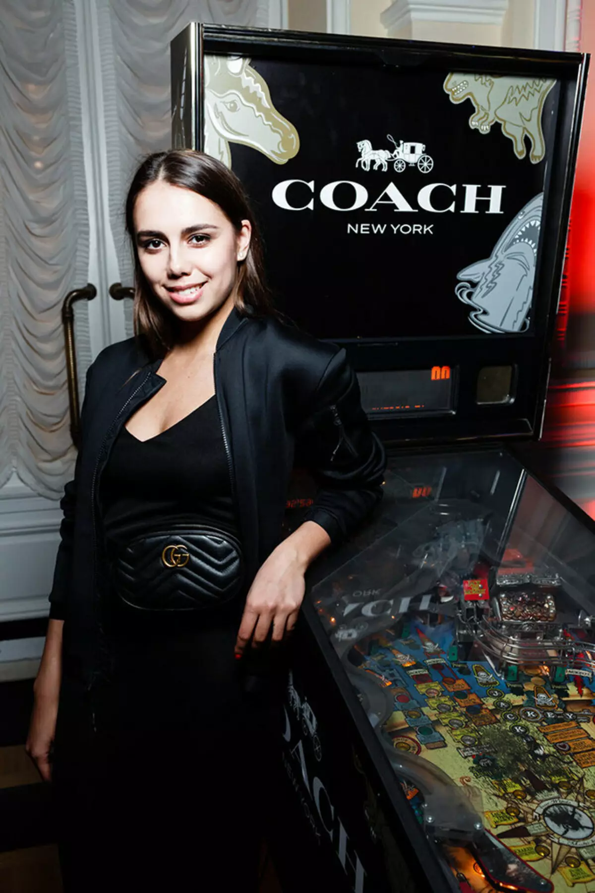 Maria Ivakova at the opening of the flagship coach boutique 46912_4