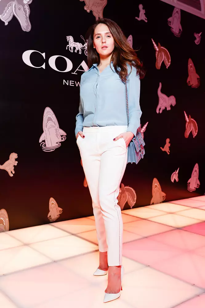 Maria Ivakova at the opening of the flagship coach boutique 46912_5