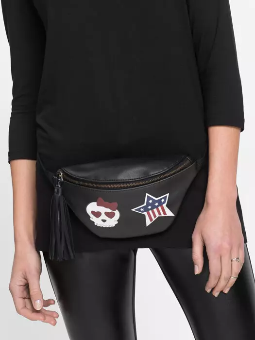In sequins and plastic: 5 stylish waist bags for spring 47261_4