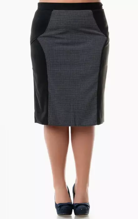 Narrow skirt: which models choose to avoid the effect of the tummy 47411_5