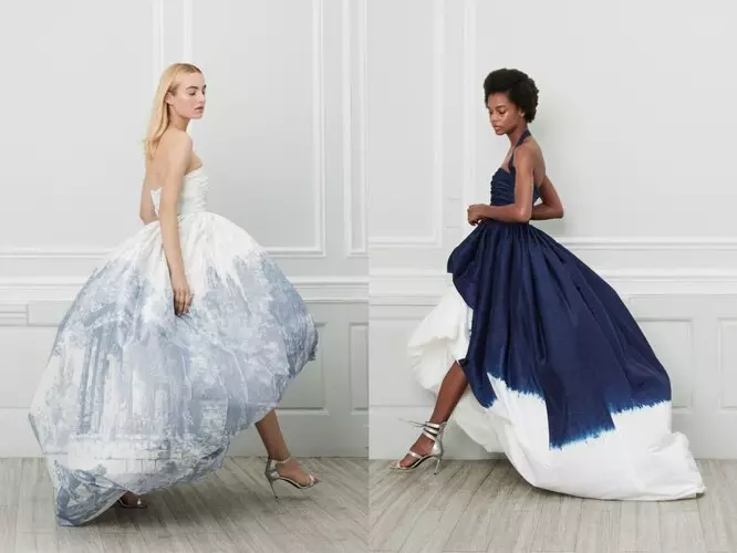 What to wear for the wedding? 18 Dresses Oscar de la Renta for girlfriends Bride 48780_5