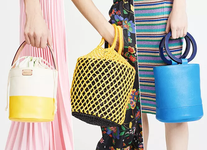 Bag-bucket: 6 options for fashionable summer accessories 49228_1