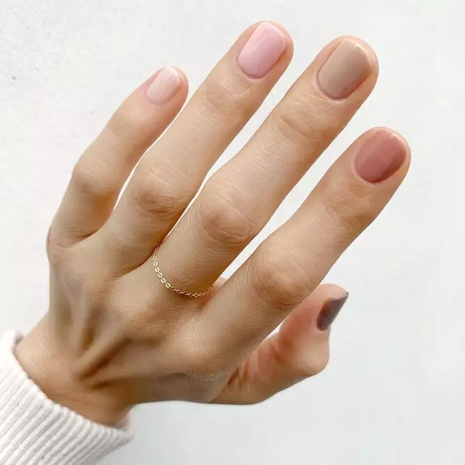 Kubva ku "Bubbles" kuGradient: 5 Zvakawanda zveFashoni mazano eManicure yeChirimo