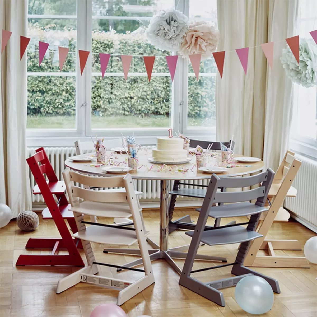 Stokke presented a chairs that grows with a child 49832_2