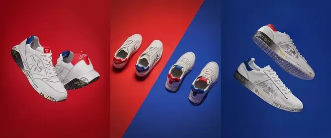 Premiata and Leform released 2 pairs of football sneakers with Russian tricolor 49869_1