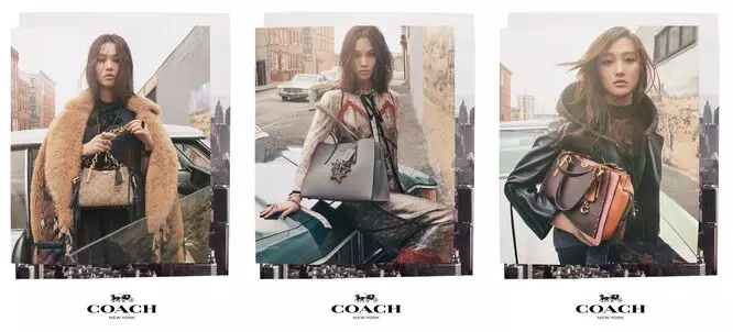 Selena Gomet for the third time became the face of Coach. And showed the main bags of the season 49917_3