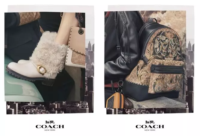 Selena Gomet for the third time became the face of Coach. And showed the main bags of the season 49917_6