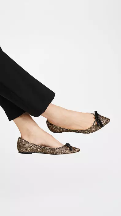 Conveniently and feminine: 7 pairs of ballets that are suitable for everything 50778_4