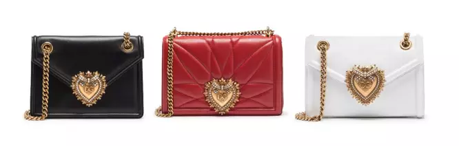 Love for fashion: decorated with heart Bag Devotion from D & G will be the autumn hit 51119_2