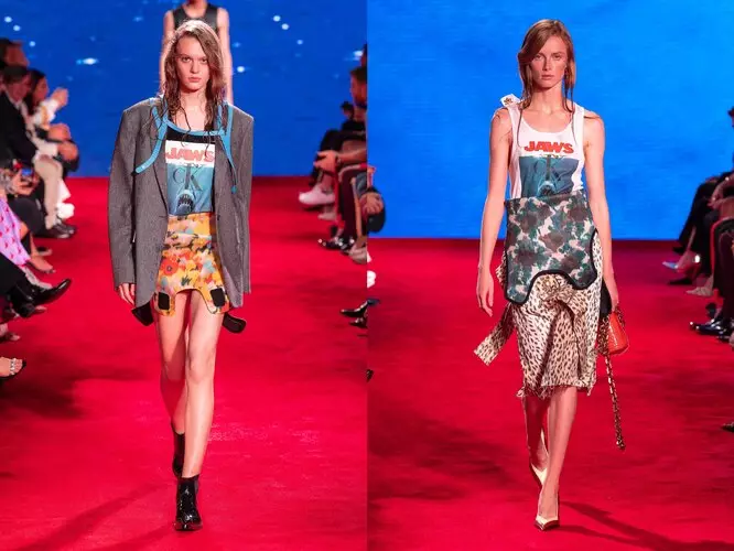 Mantle graduates, surf costumes and torn skirts: 9 trends with Calvin Klein 51567_1