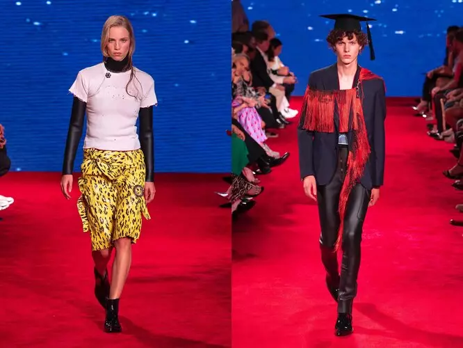 Mantle graduates, surf costumes and torn skirts: 9 trends with Calvin Klein 51567_5