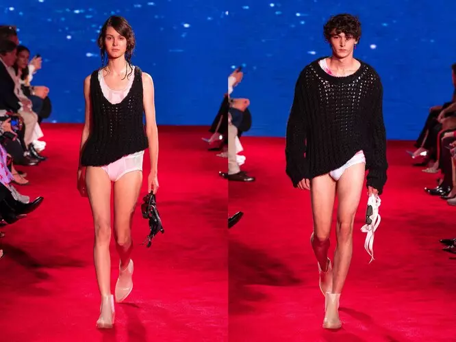 Mantle graduates, surf costumes and torn skirts: 9 trends with Calvin Klein 51567_6