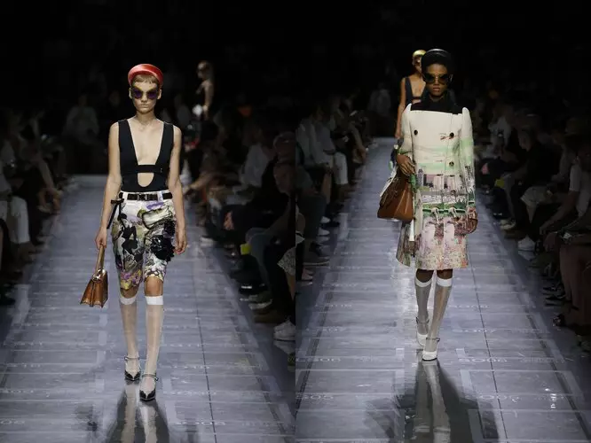 Twiggy from the future: 12 Bows Prada in the style of 60s, Kardashian and Japanese schoolgirls 51830_5