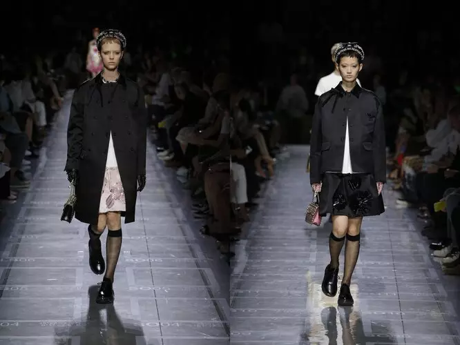 Twiggy from the future: 12 Bows Prada in the style of 60s, Kardashian and Japanese schoolgirls 51830_6