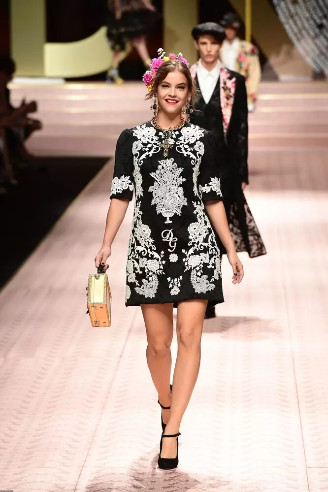 Star Composition: Karl Bruni, Eva Hercigova and others at Dolce & Gabbana 51862_6