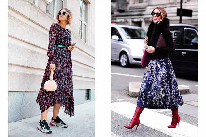 We carry summer dress with flowers in autumn: 4 ways to adapt to the cold 52273_11