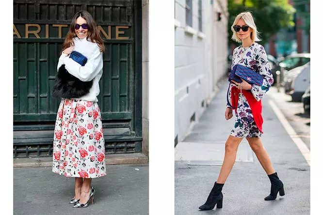 We carry summer dress with flowers in autumn: 4 ways to adapt to the cold 52273_2