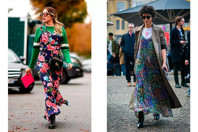 We carry summer dress with flowers in autumn: 4 ways to adapt to the cold 52273_4