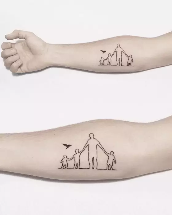 Figure with meaning: 15 cool and unusual ideas for mini tattoo 52330_2