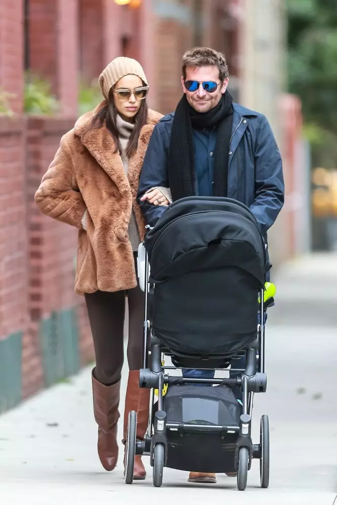 Do you warm your maiden? Wearing an artificial fur coat like Irina Shayk and other stars 52620_1