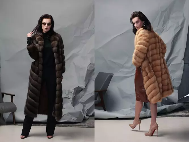 Stylish fur coats for the winter: 12 relevant models of DreamFur from natural fur 52900_5