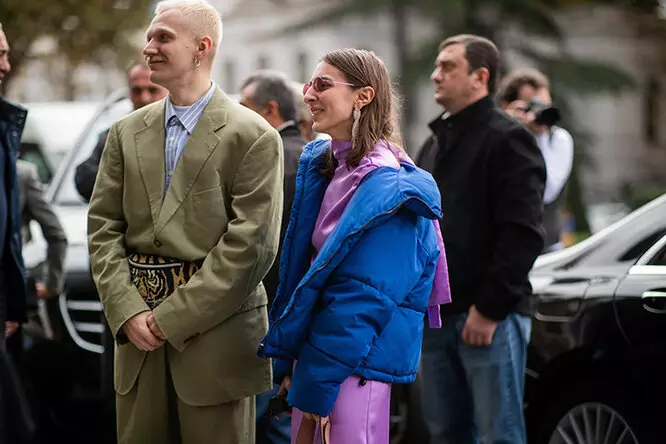 Colored down jackets at Fashion Week in Tbilisi 52968_5