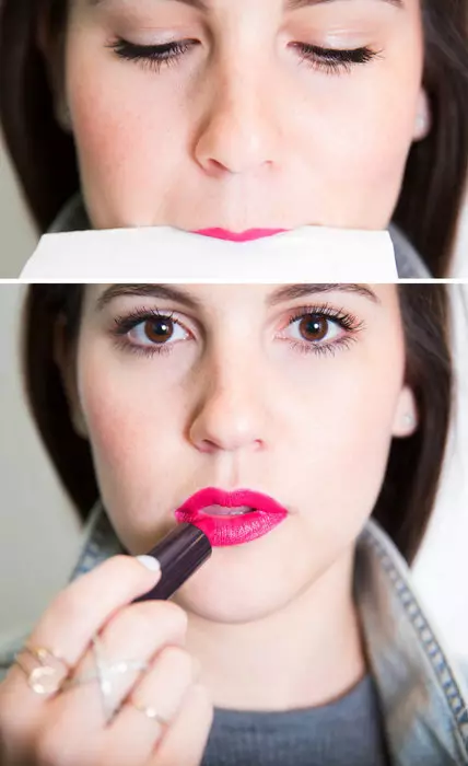 It may be more: 10 magic tricks with lipstick 53651_3