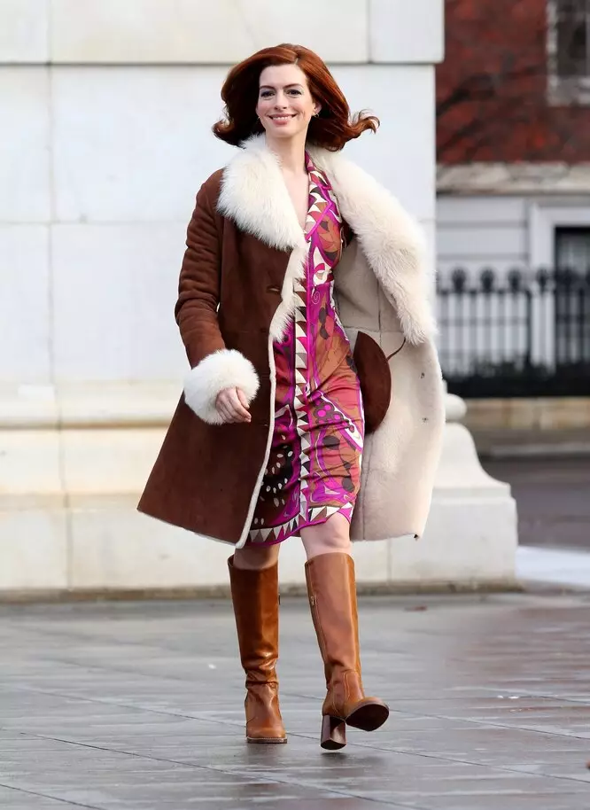 Ideal seventies: Bright images of Ann Hathaway, which you want to repeat 53715_3