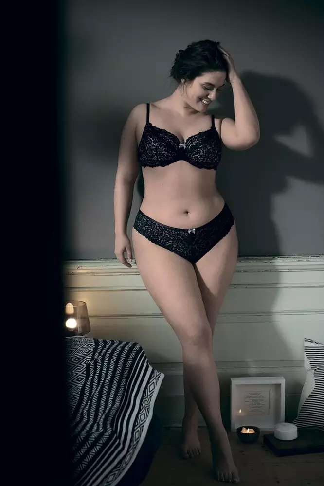 The Plus Size model has become the face of the new advertising campaign of Linen Hunkemöller 56528_3