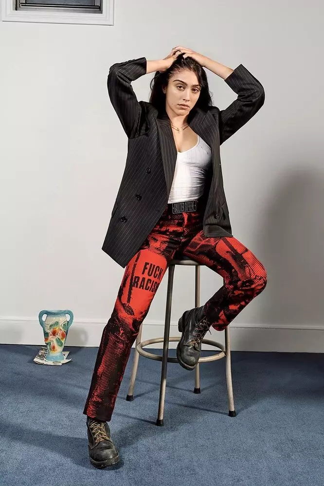 Madonna's daughter in Supreme and Jean Paul Gaultier Collaboration Lucbook 56683_5