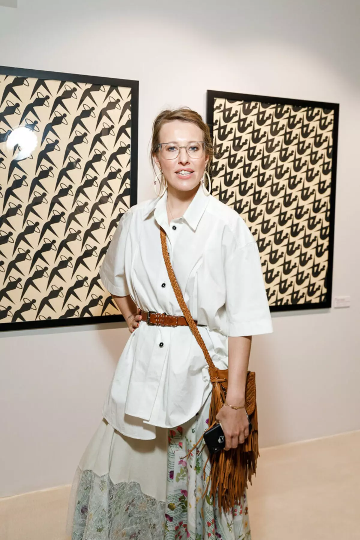 Ksenia Sobchak and other stars on Public Talk about art in Gallery GUM-RED-LINE 57181_3