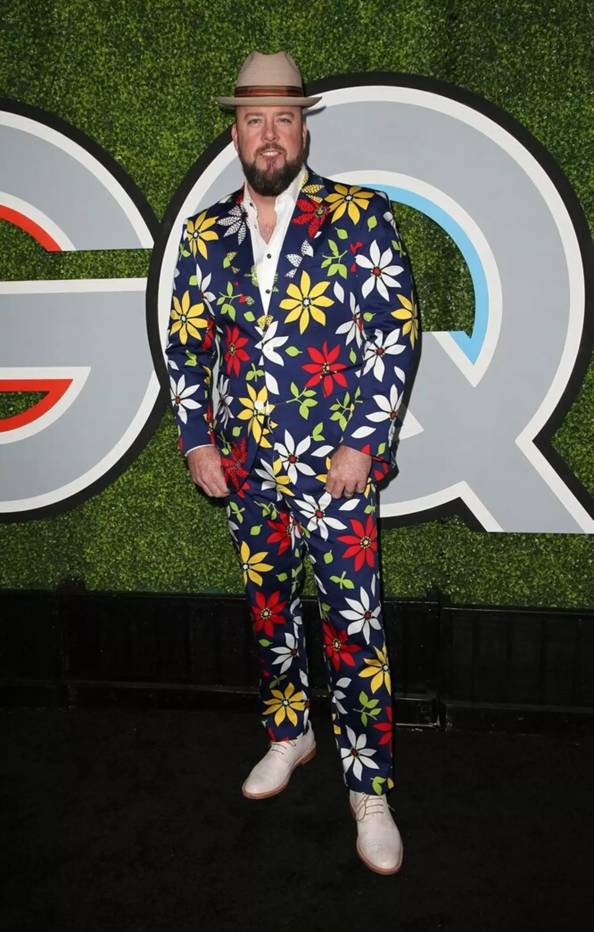 Hollywood men who are not indifferent to a flower print 57552_4