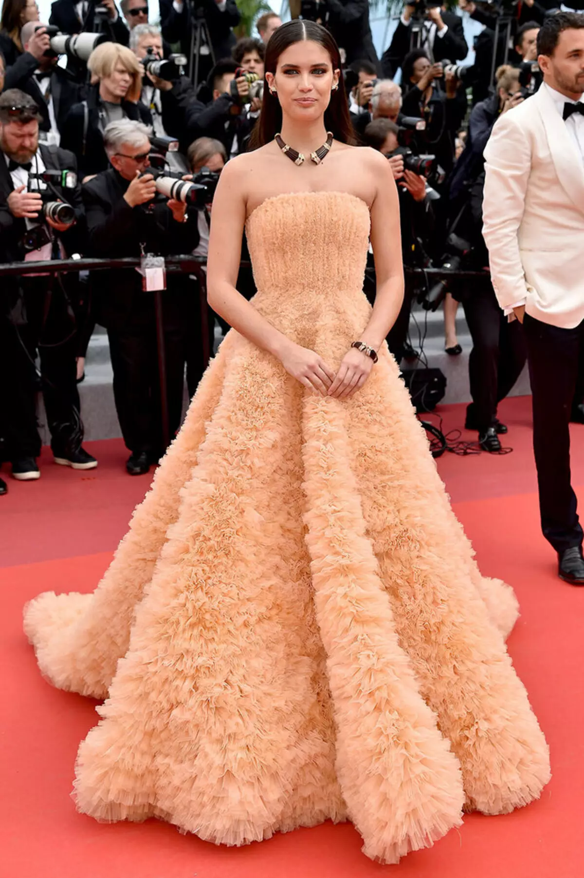 How and why the stars undress on the red carpet in Cannes 57703_19