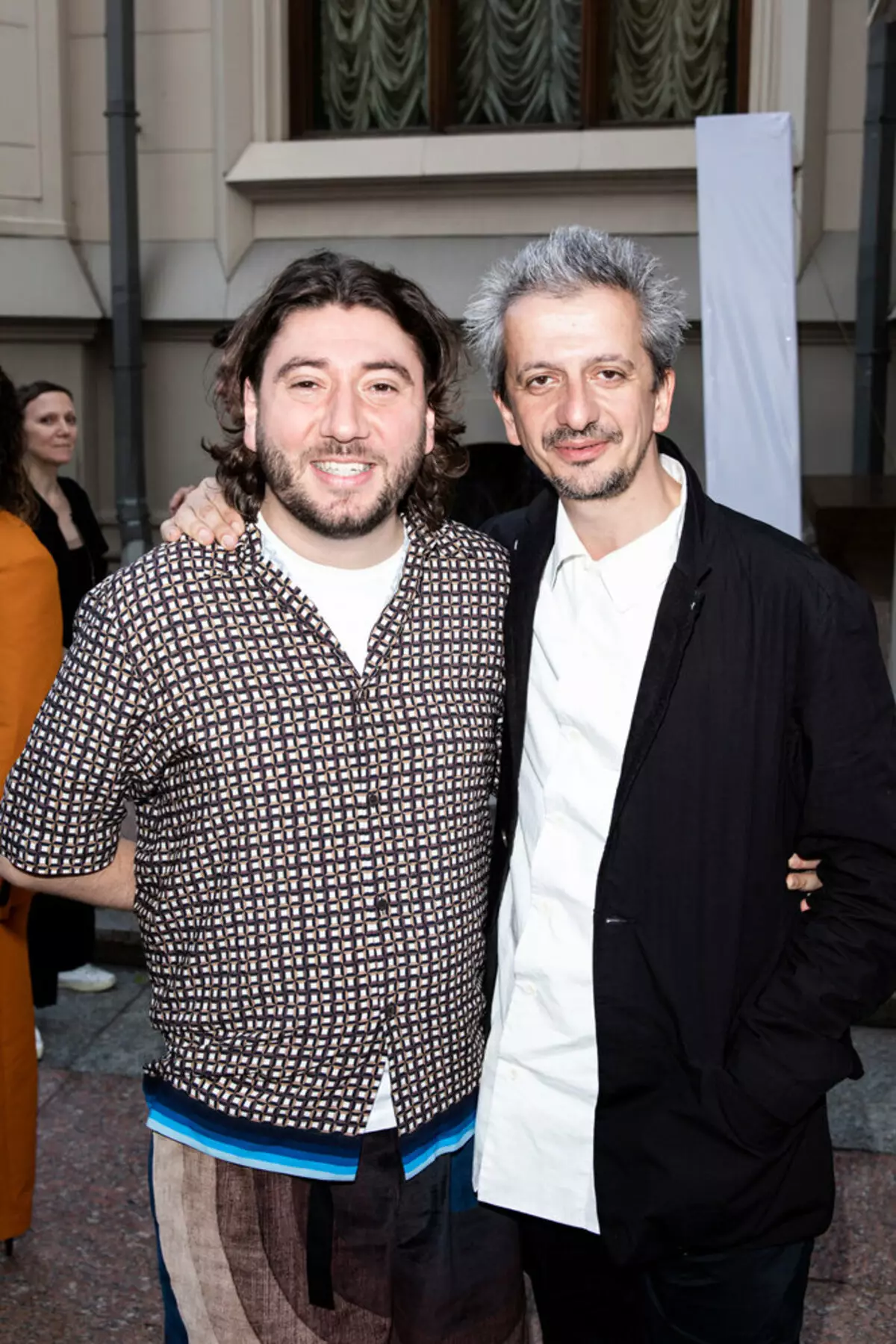 Oksana Lavrentiev and Alexander Tsypkin at the closure of the Intellectual Club 