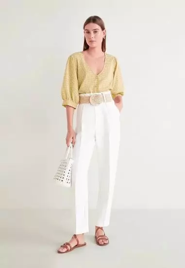 Comfortable even in heat: 10 stylish things from flax on hot weather 58902_7