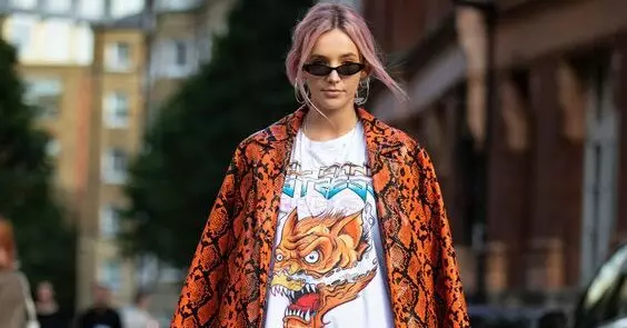 Move the formidable roar: a decent alternative to a leopard print in the new season