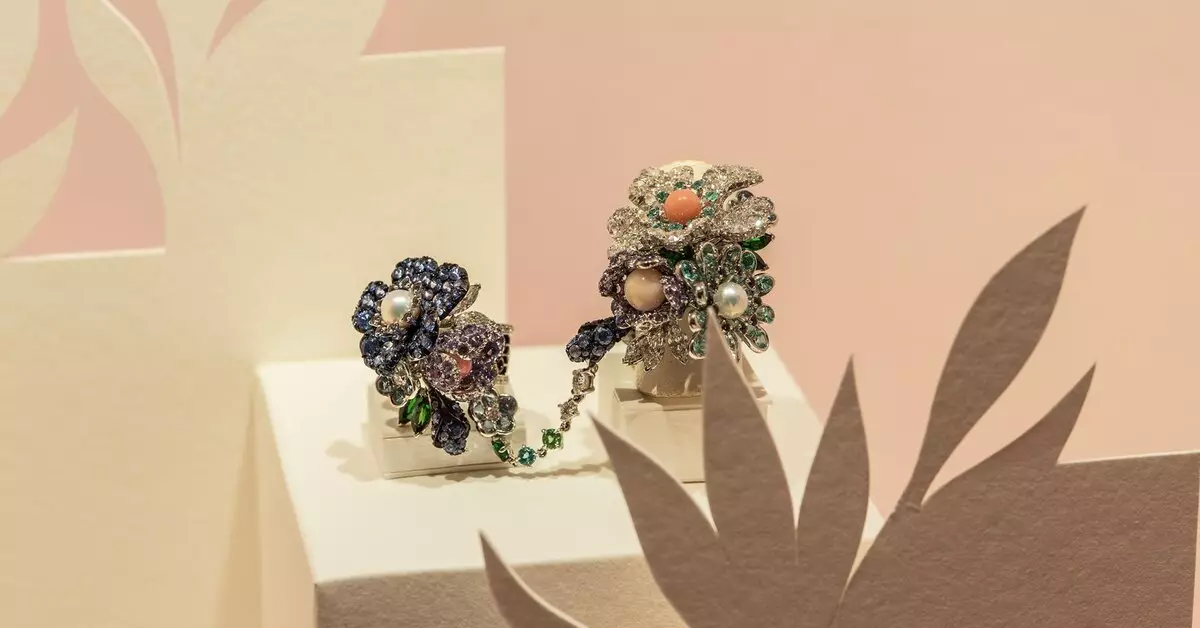 Mysterious garden: new collection of mikimoto jewelry